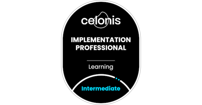 Celonis Implementation Professional - Credly
