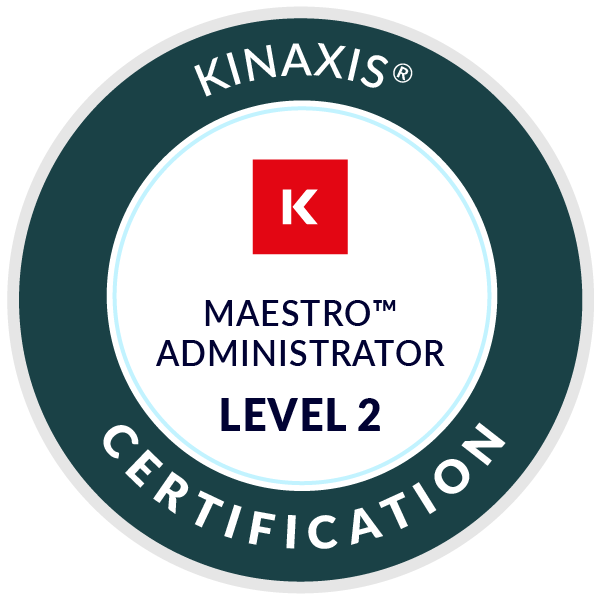 Certified Maestro Administrator Level 2 - Credly