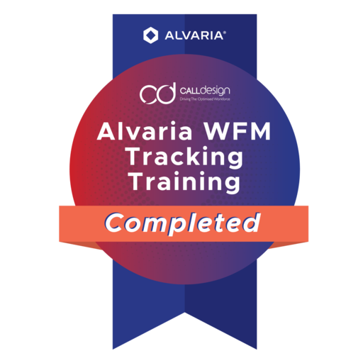 Alvaria WFM Tracking Training by Call Design - Credly