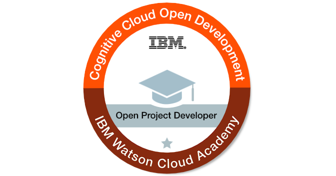 Open Project Developer Level I - Credly