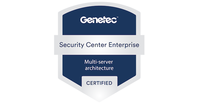 Genetec Certified: Security Center Enterprise - Credly
