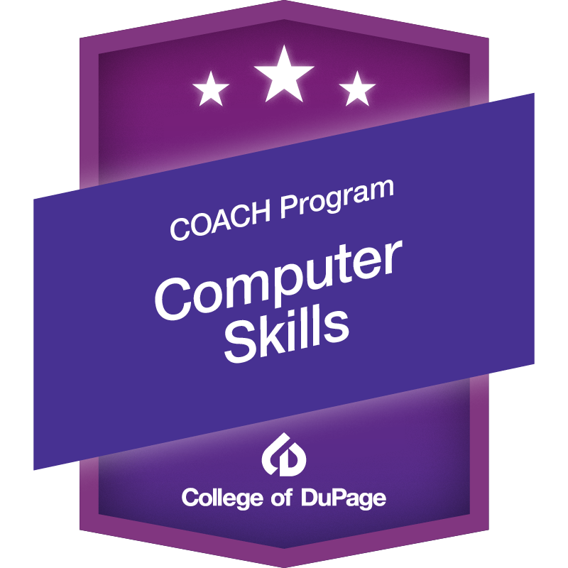 Computer Skills- Career Opportunity ACHievement (COACH) Program - Credly