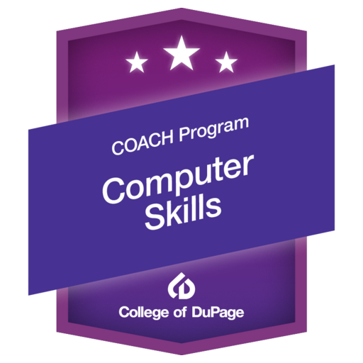 Computer Skills- Career Opportunity ACHievement (COACH) Program - Credly