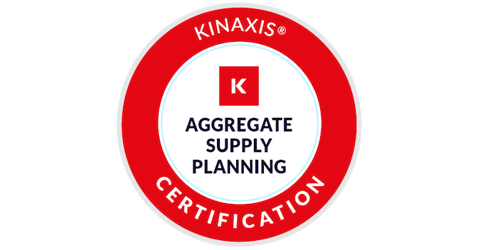 Kinaxis Aggregate Supply Planning Application Specialist - Credly