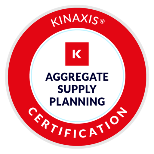 Kinaxis Aggregate Supply Planning Application Specialist - Credly