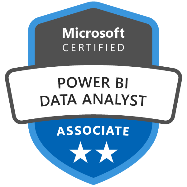 Microsoft Certified Power BI Data Analyst Associate Credly Microsoft Certified Power BI Data Analyst Associate Credly