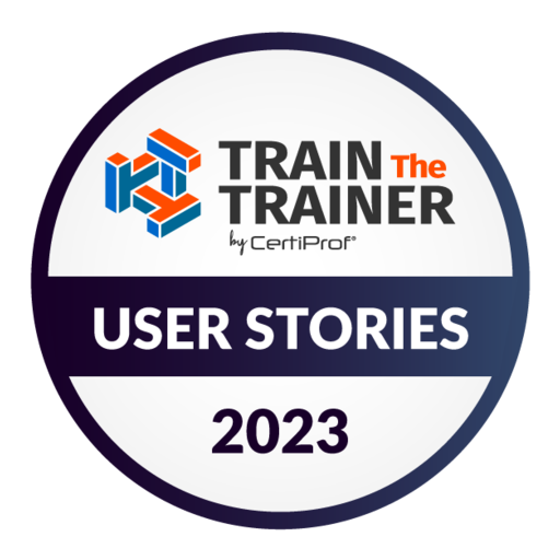 User Stories Train The Trainer - 2023 - Credly