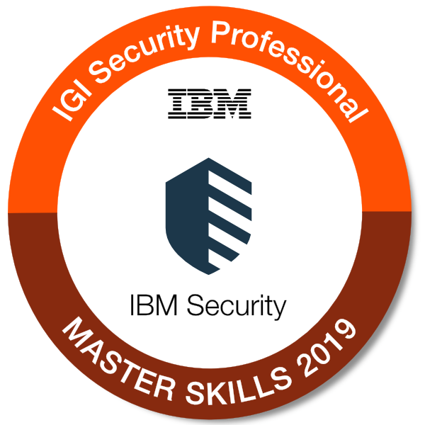 Master Skills 2019 – IGI Security Professional - Credly
