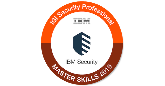 Master Skills 2019 – IGI Security Professional - Credly