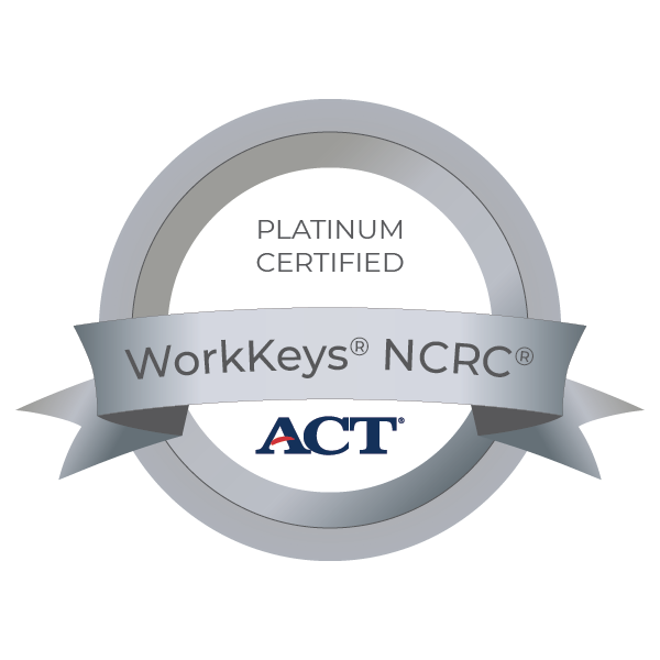 National Career Readiness Certificate Platinum NCRC Credly