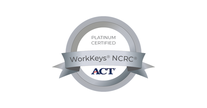 National Career Readiness Certificate (NCRC) Platinum - Credly