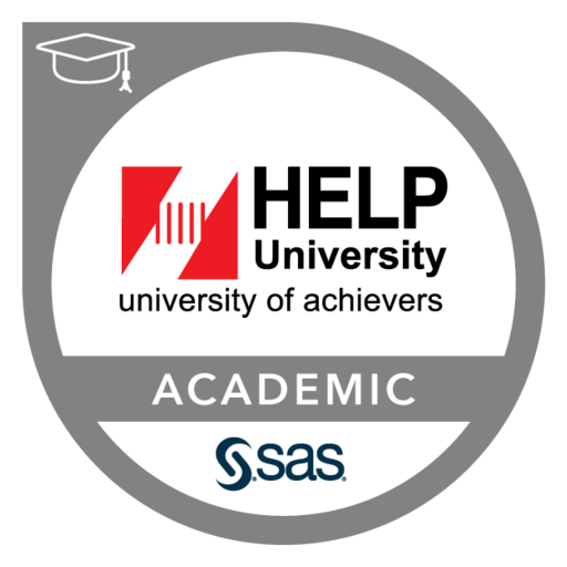 SAS - HELP University Academic Specialization in Data Science - Credly