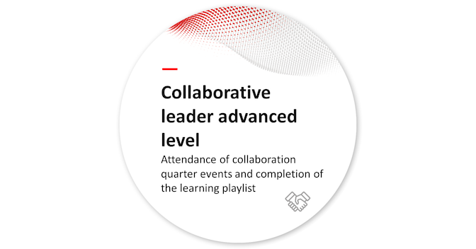 Collaborative Leader advanced - Credly