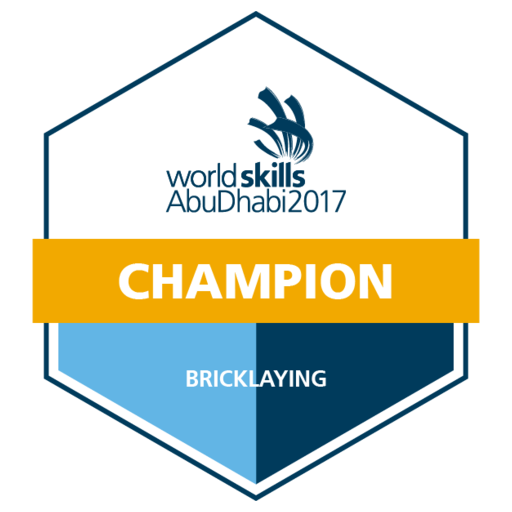 WorldSkills Abu Dhabi 2017 - Champion - Bricklaying - Credly