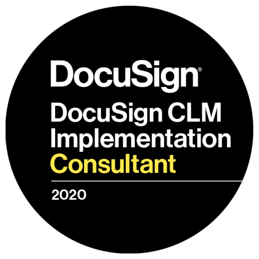 DocuSign CLM Implementation Consultant 2020 - Credly
