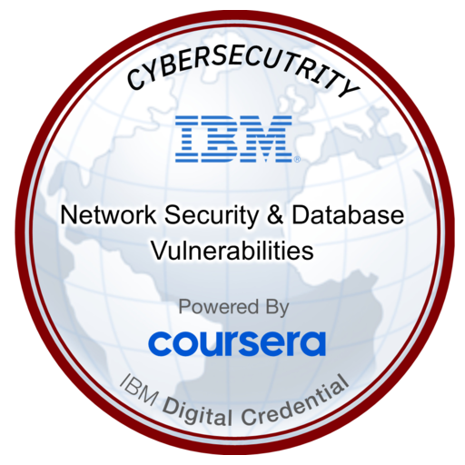 Network Security & Database Vulnerabilities - Credly