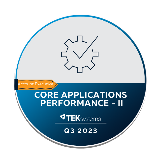 Sales Core Applications Performance - II Q3 2023 - Credly