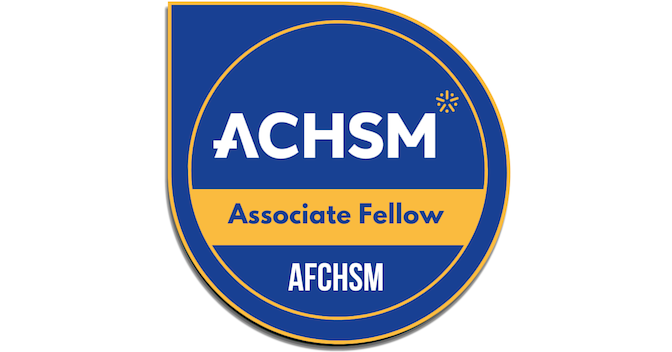 ACHSM Associate Fellow - Credly