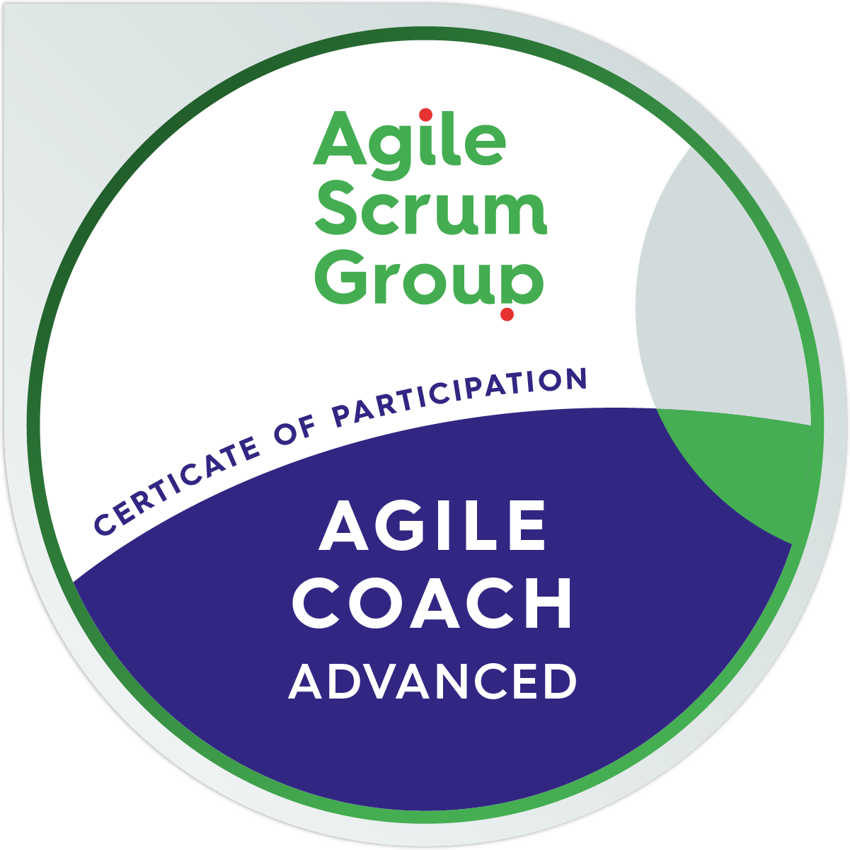 Agile Coach Advanced - Credly