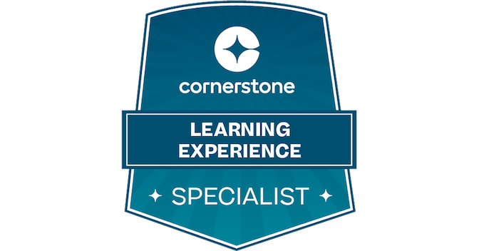 Cornerstone Learning Experience Specialist - Credly