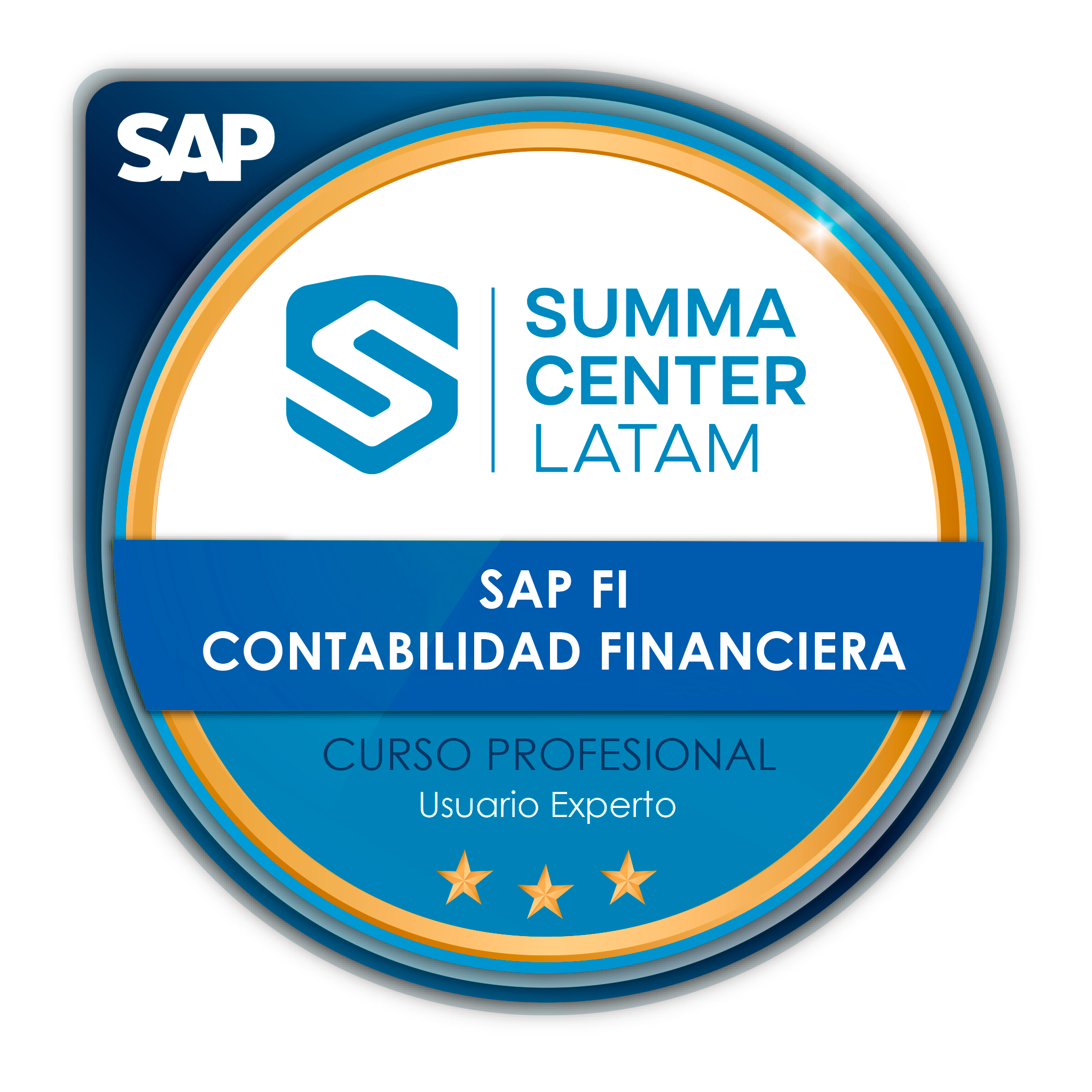 SAP FI Contabilidad Financiera (Key User) Gold - Credly