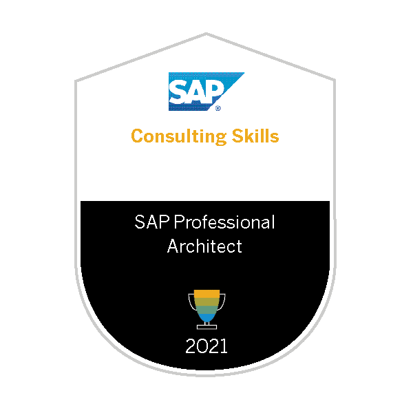 Consulting Skills 2021 - SAP Professional Architect - Credly