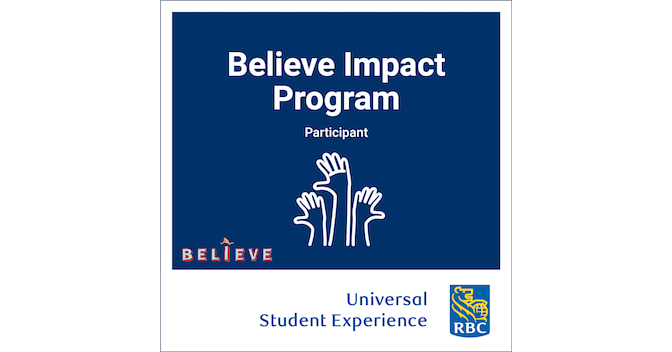 Believe Impact Program Participant - Credly