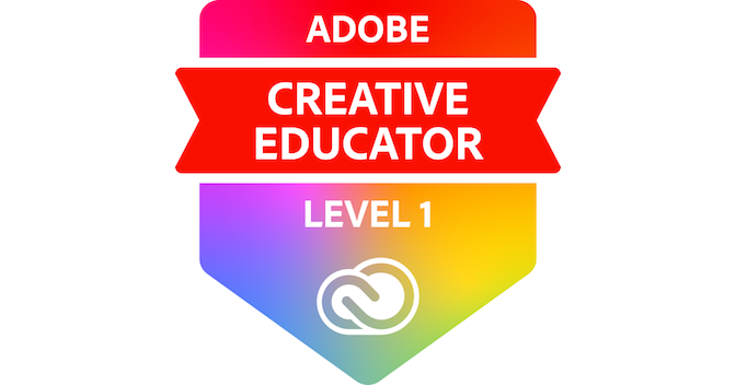 Adobe Creative Educator Level 1 - Credly