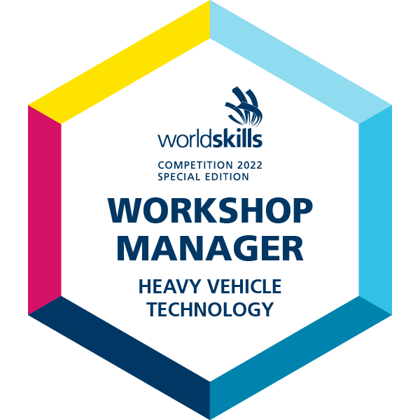 WorldSkills Competition 2022 Special Edition - Workshop Manager - Heavy Vehicle Technology - Credly