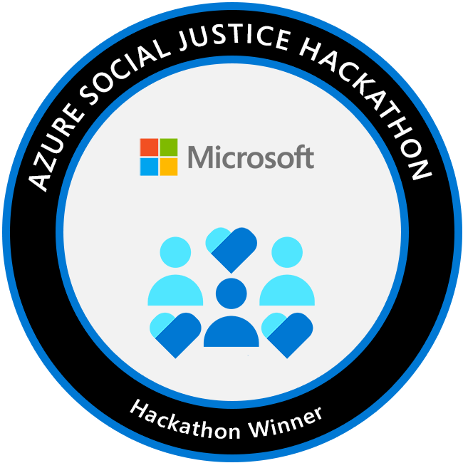 Azure Social Justice Hackathon - Credly