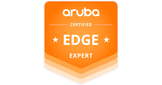 Aruba Certified Edge Expert - Credly