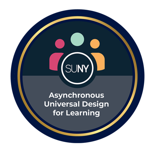 Asynchronous Universal Design for Learning Completion - Credly