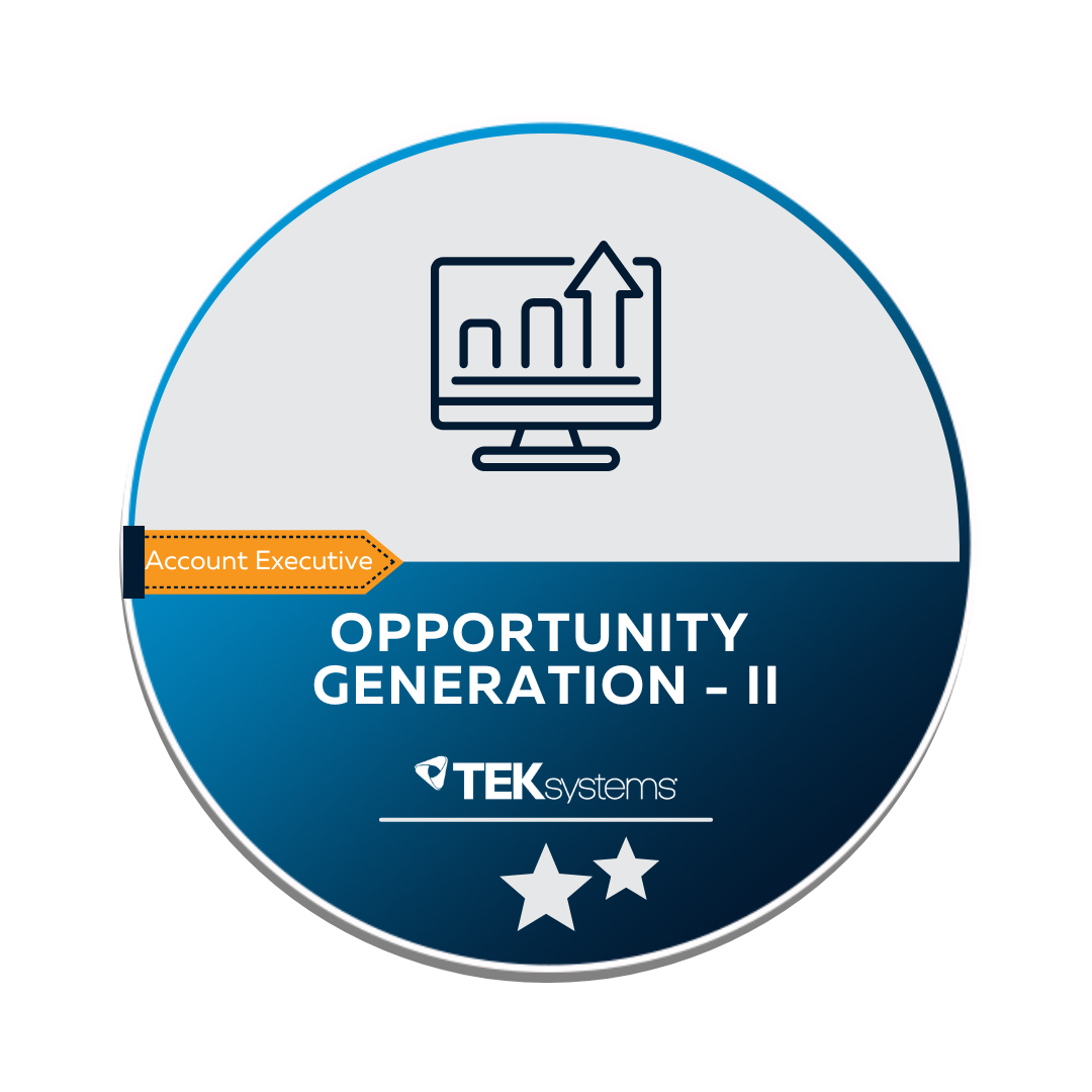 Opportunity Generation - II - Credly