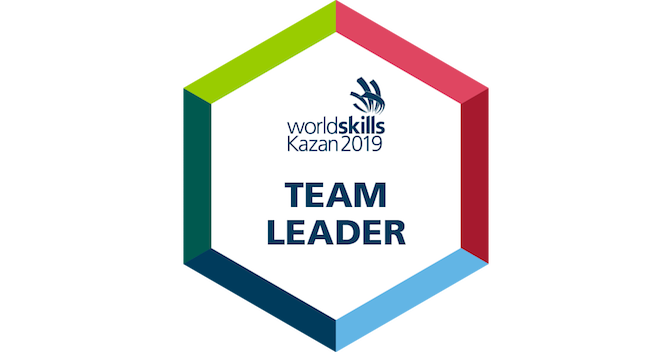 WorldSkills Kazan 2019 - Team Leader - Credly