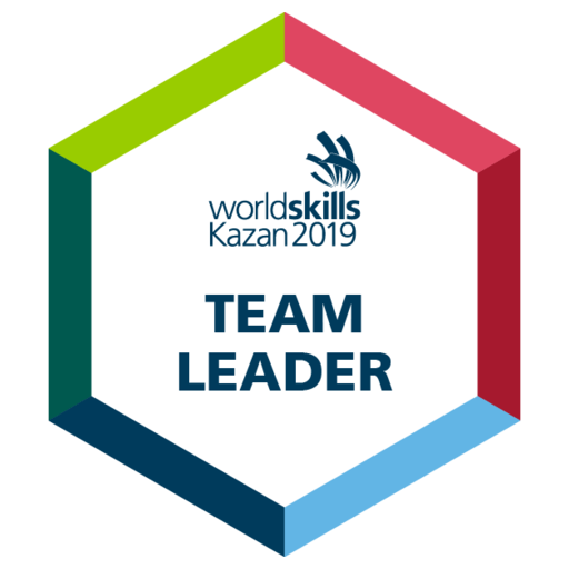 WorldSkills Kazan 2019 - Team Leader - Credly