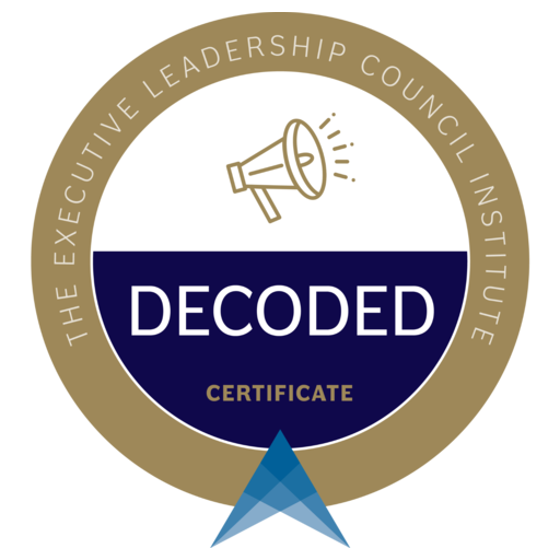 DECODED Certificate - Credly