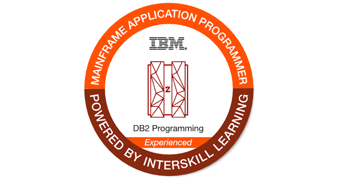 Interskill Mainframe Application Programmer Db2 Programming Experienced Credly
