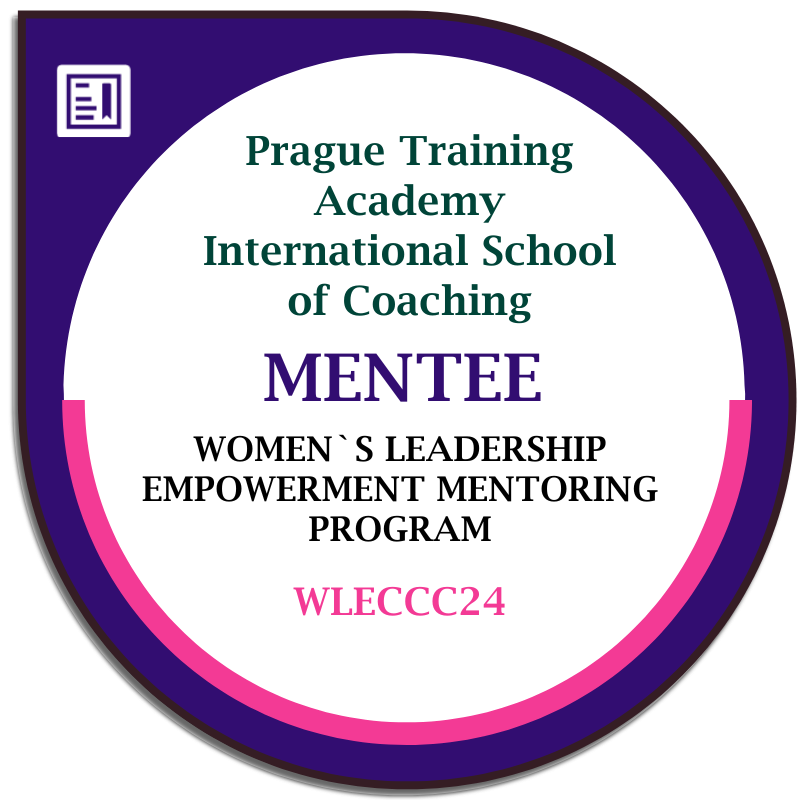 Prague Training Academy Women`s Leadership Mentoring Program Mentee - Credly