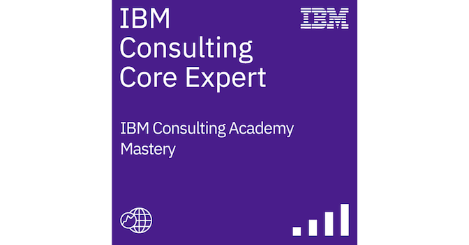 IBM Consulting - Core Expert - Credly