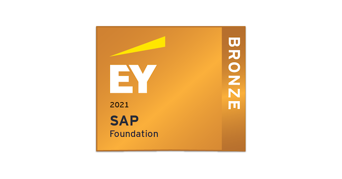 EY SAP - Foundation - Bronze (2021) - Credly
