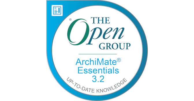 The Open Group Certified: ArchiMate® Essentials 3.2 - Credly