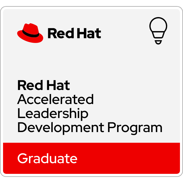 Red Hat Accelerated Leadership Development Program - Credly