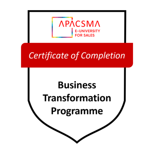 Certificate of Completion in Business Transformation Programme - Credly