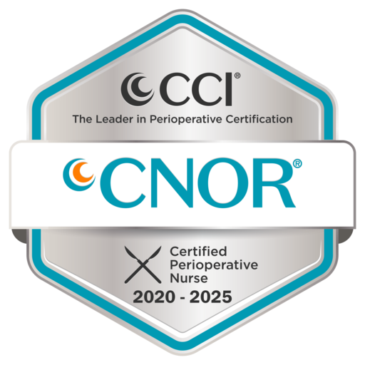 Certified Perioperative Nurse (CNOR) Certification 2020-2025 - Credly