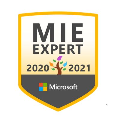 MCE: Microsoft Certified Educator - Credly