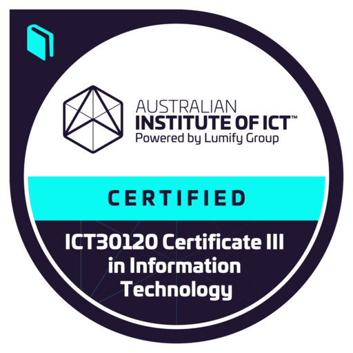 ICT30120 Certificate III in Information Technology Course - Credly
