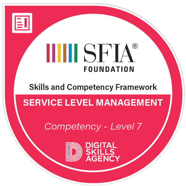 Service Level Management - Competency - Level 7 - Credly