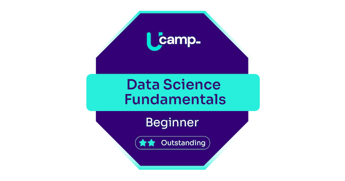 Data Science Fundamentals - Outstanding - Credly