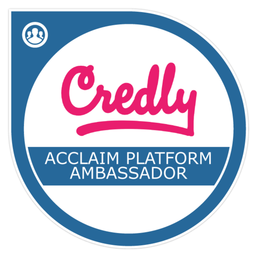 Credly's Acclaim Platform Ambassador 2019 - Credly