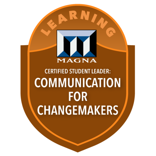 Certified Student Leader: Communication for Changemakers - Credly